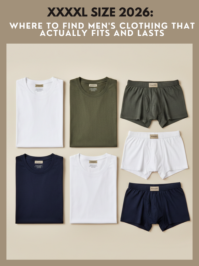 XXXXL Size 2026: Where to Find Men's Clothing That Actually Fits and L